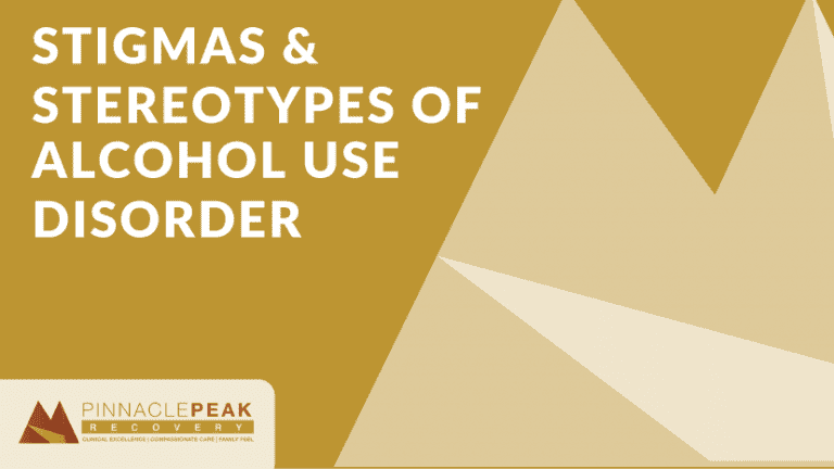 Stigma Of Alcoholism | Pinnacle Peak Recovery